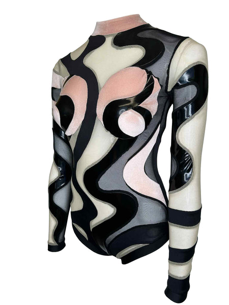 Stacey in Black/Cream – simon preen